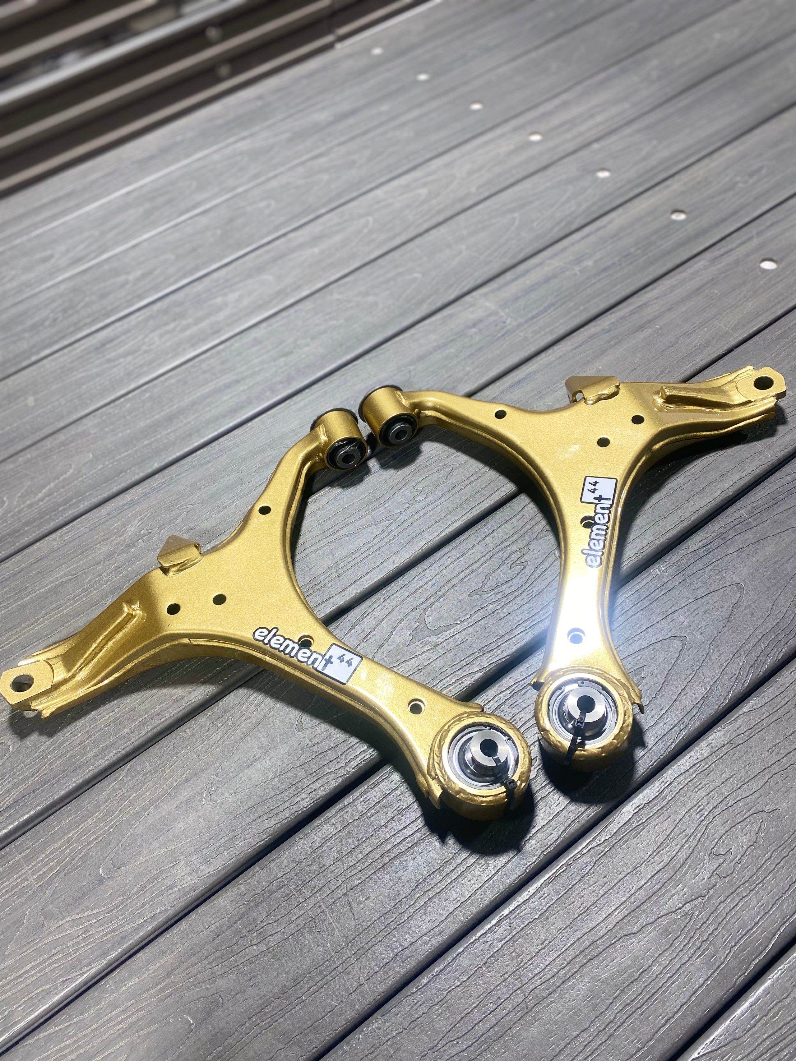 Front LCA's modified w/ spherical bearings | Element44